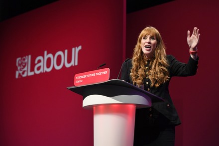 Labour Dep Leader Angela Rayner Makes Editorial Stock Photo - Stock ...