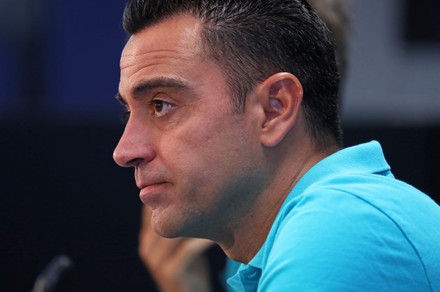 __COUNT__ Xavi Hernandez Press Conference, Barcelona, Spain - 06 Sep ...