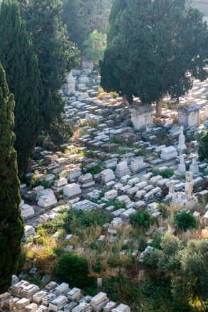 Rare View Old Jewish Cemetery Beirut Editorial Stock Photo - Stock ...
