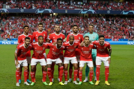 Benfica Line During Uefa Champions League Editorial Stock Photo - Stock ...