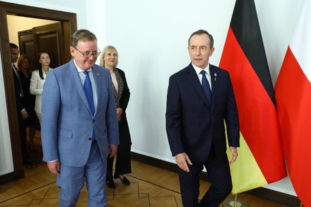 __COUNT__ Bundesrat chairman Bodo Ramelow visit to Poland, Warsaw - 07 ...