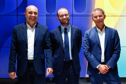 BFMTV back-to-school conference of the Altice group, Paris, France - 07 ...