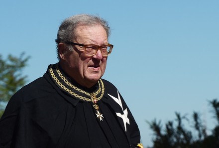 Exgrand Master Knights Malta Fra Matthew Editorial Stock Photo - Stock ...