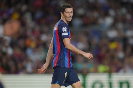 Robert Lewandowski Fc Barcelona Editorial Stock Photo - Stock Image ...