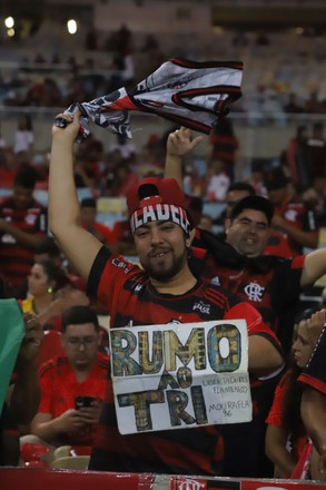 Flamengo Fan Moments Before Match Between Editorial Stock Photo - Stock ...