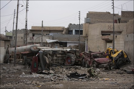 Maamoun Mosuls Neighborood Iraqi Military Isof Editorial Stock Photo ...