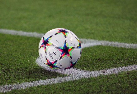 Official Ball Champions League During Match Editorial Stock Photo ...