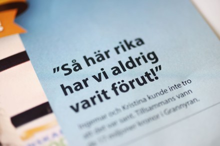 8 The swedish postcode lottery Stock Pictures, Editorial Images and ...
