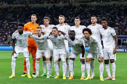 Fc Bayern Munchen Team Line During Editorial Stock Photo - Stock Image ...
