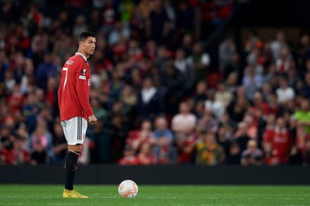 Cristiano Ronaldo Centreforward Manchester United Portugal Editorial ...