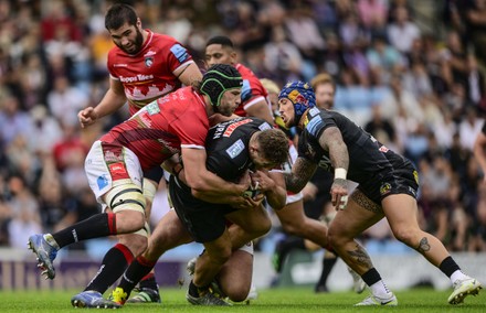 Richard Capstick Exeter Chiefs Celebrates Winning Editorial Stock Photo ...