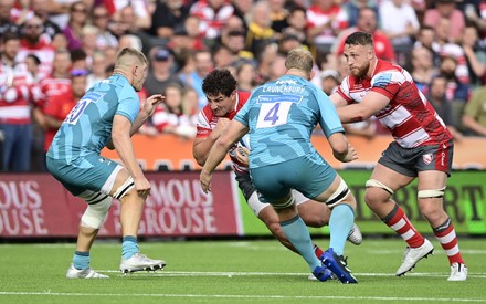 Jamal Fordrobinson Gloucester Rugby Tackled By Editorial Stock Photo ...