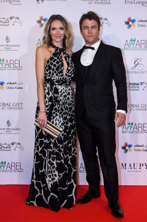 Australian Actor Luke Hemsworth Wife Samantha Editorial Stock Photo ...
