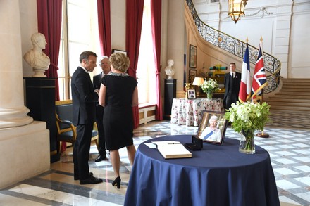 Lambassadrice Britannique En France Menna Rawlings Editorial Stock ...