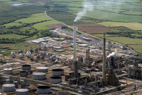 Aerial View Chevron Oil Refinery Editorial Stock Photo - Stock Image ...