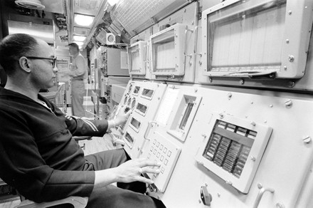 Navy Crew Operating Control Room Inside Editorial Stock Photo - Stock ...
