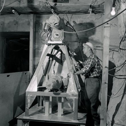Man Working On Engine During Atomic Editorial Stock Photo - Stock Image ...