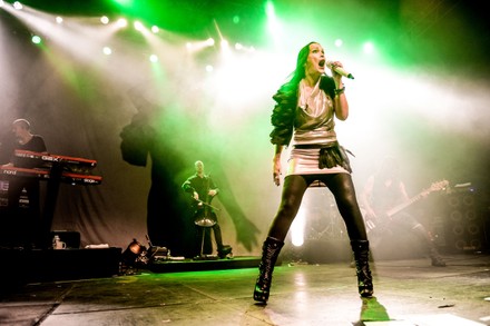 Tarja Turunen Performing Live Lyon France Editorial Stock Photo - Stock ...