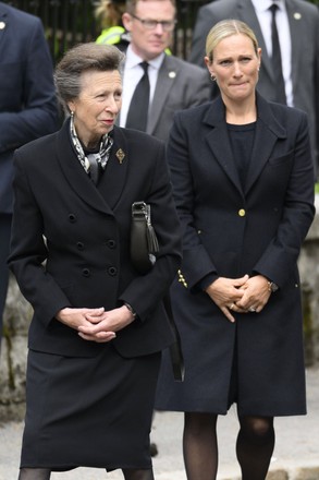 Princess Anne Zara Tindall They Look Editorial Stock Photo - Stock ...