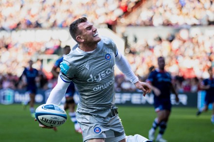 Ben Spencer Bath Rugby Celebrates Scoring Editorial Stock Photo - Stock ...