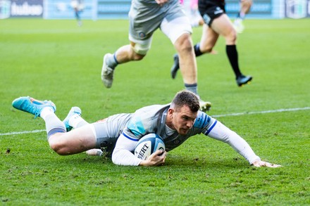 Ben Spencer Bath Rugby Scores His Editorial Stock Photo - Stock Image ...