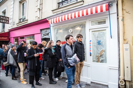 Scarlett Johansson Opens Popcorn Store - Paris, France - 22 Oct 2016 ...