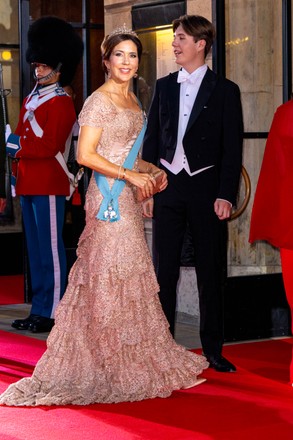 Crown Princess Mary Denmark Attending Gala Editorial Stock Photo ...