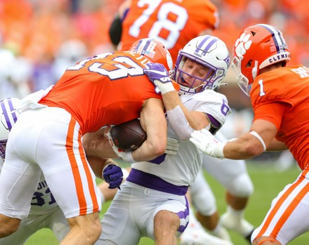 Furmans Hugh Ryan 6 Tackles Clemsons Editorial Stock Photo - Stock ...