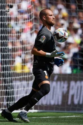 Predrag Rajkovic Goalkeeper Mallorca Serbia Controls Editorial Stock ...