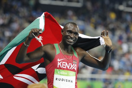 Kenyas David Rudisha Won 800m Men Editorial Stock Photo - Stock Image ...