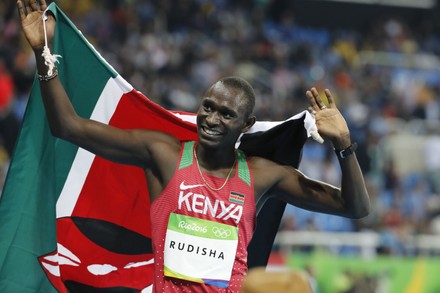 Kenyas David Rudisha Won 800m Men Editorial Stock Photo - Stock Image ...