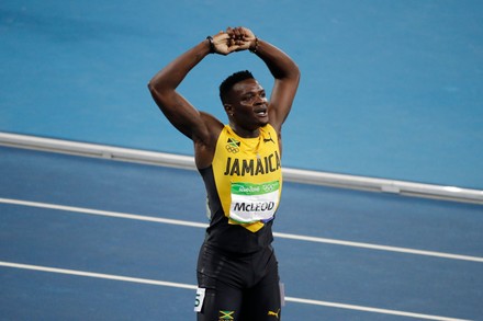 Jamaicas Omar Mc Leod Won Gold Editorial Stock Photo - Stock Image ...