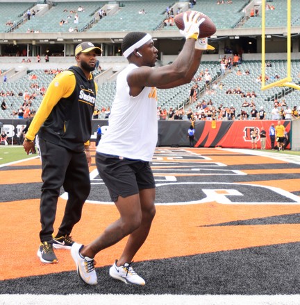 Steven Sims 82 Pittsburgh Steelers Working Editorial Stock Photo ...