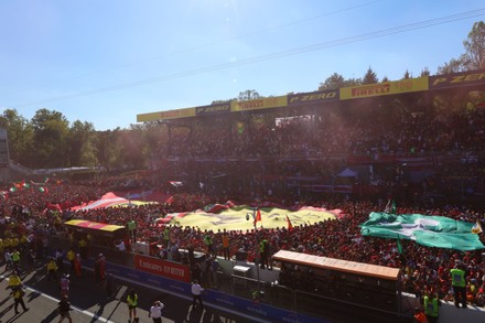 Spectators Fans Scuderia Ferrari Ambiance Crowd Editorial Stock Photo ...