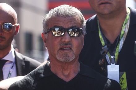 American Actor Sylvester Stallone During Formula Editorial Stock Photo ...