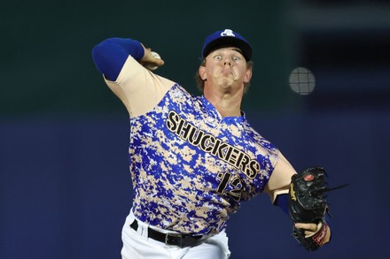 Biloxi Pitcher Kent Hasler 12 During Editorial Stock Photo - Stock ...