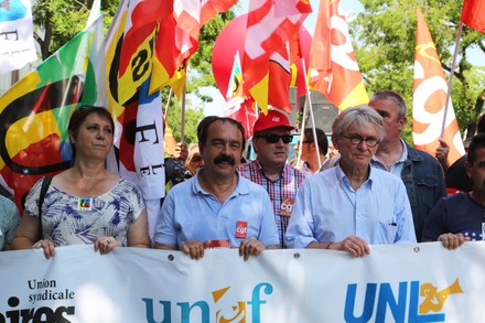 Secretarygeneral French General Confederation Labour Cgt Editorial ...