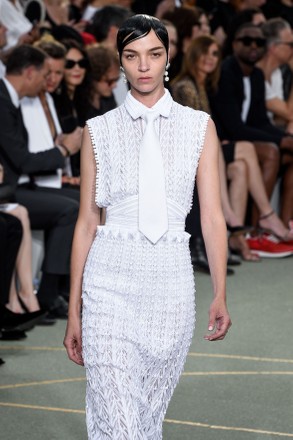 Lea T Walks Runway During Givenchy Editorial Stock Photo - Stock Image ...