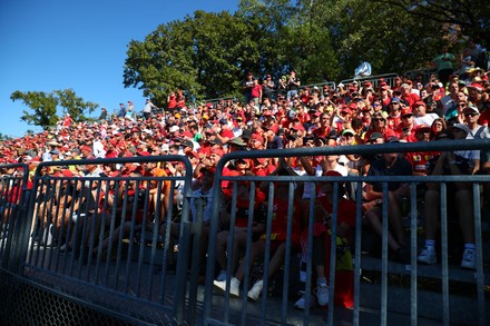 Publiccrowd On Track During Italian Gp Editorial Stock Photo - Stock ...