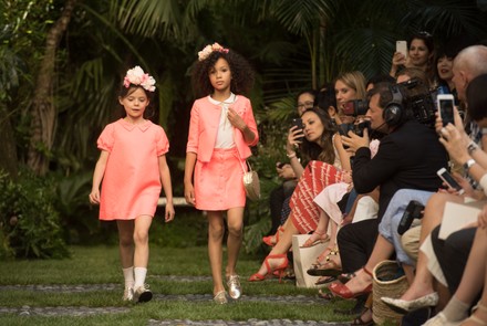 Model Walks Runway During Bonpoint Collection Editorial Stock Photo ...