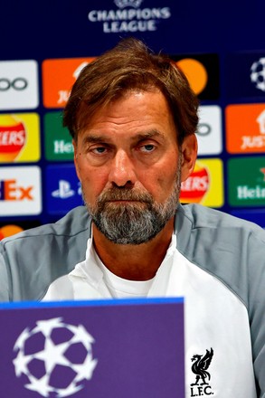 Liverpool FC UEFA Champions League press conference, Liverpool, UK - 12 ...