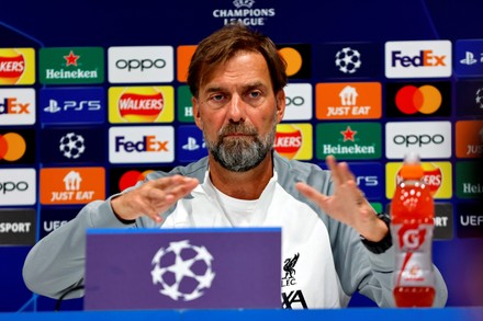 Liverpool FC UEFA Champions League press conference, Liverpool, UK - 12 ...