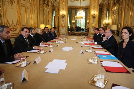 President Holande Receives Religious Representatives - Paris, France ...