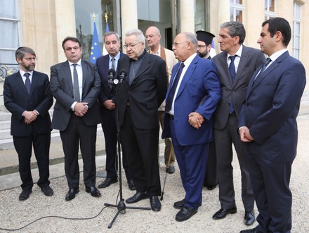 President Holande Receives Religious Representatives - Paris, France ...
