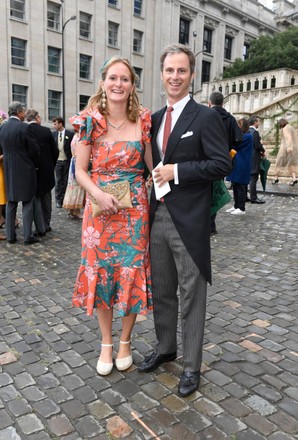 Princess Xenia Croy Mit Ihrem Verlobter Editorial Stock Photo - Stock ...