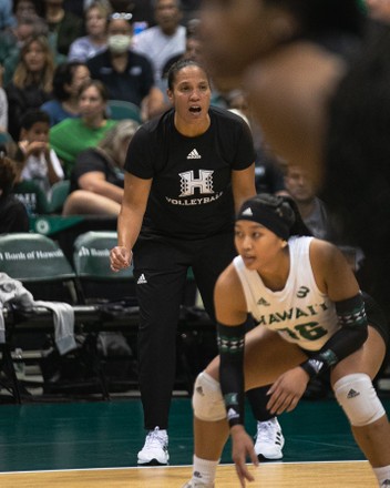 Hawaii Outside Hitter Caylen Alexander 17 Editorial Stock Photo - Stock ...