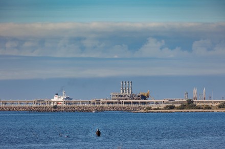 Bouches du Rhone, LNG terminal of Fos Cavaou, Grand Port Maritime of ...