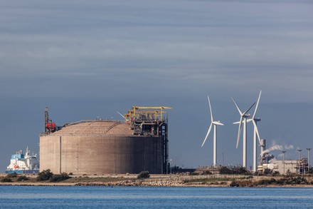 Bouches du Rhone, LNG terminal of Fos Cavaou, Grand Port Maritime of ...