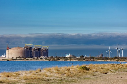 Bouches du Rhone, LNG terminal of Fos Cavaou, Grand Port Maritime of ...