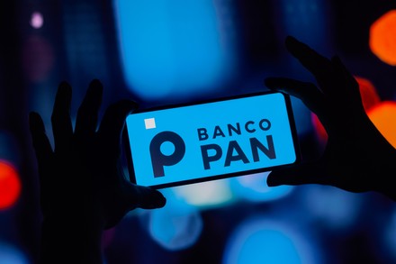 This Photo Illustration Banco Pan Logo Editorial Stock Photo - Stock ...